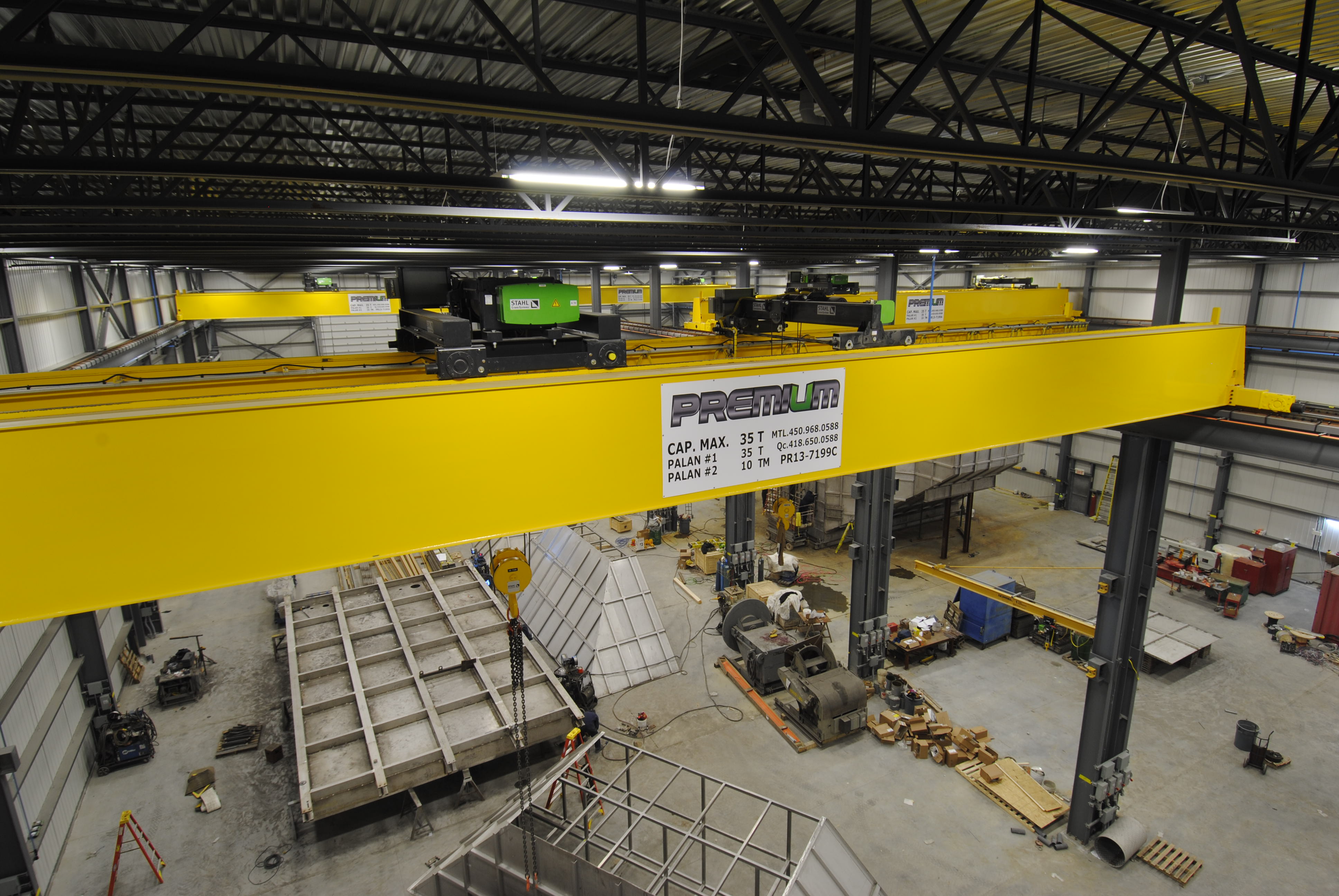 Ponts Roulants Bi-Poutre - Canstahl